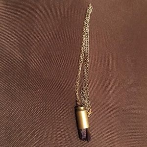 Jewelry | Bullet Shell Crystal Necklace | Poshmark